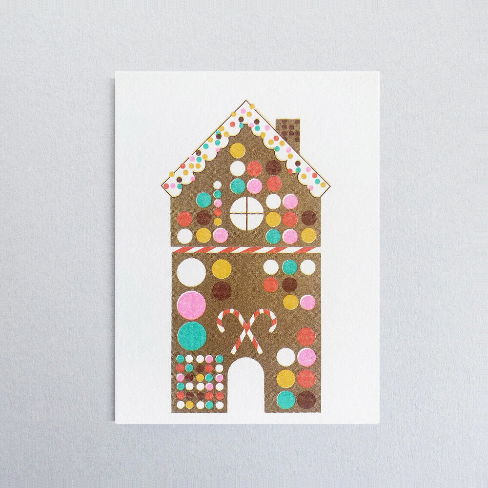 Gingerbread House Mini Card – Popbox shop