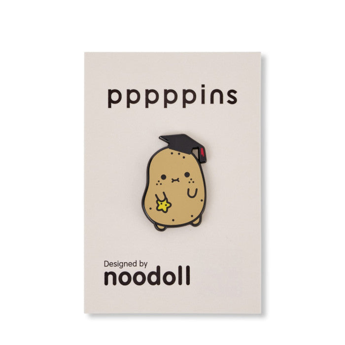 Noodoll Enamel Pin - Potato (Graduate Ricespud) – Popbox shop