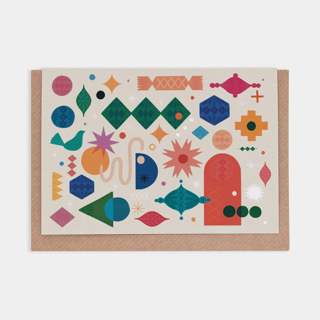 “Celebration - Christmas White” Card – Popbox shop