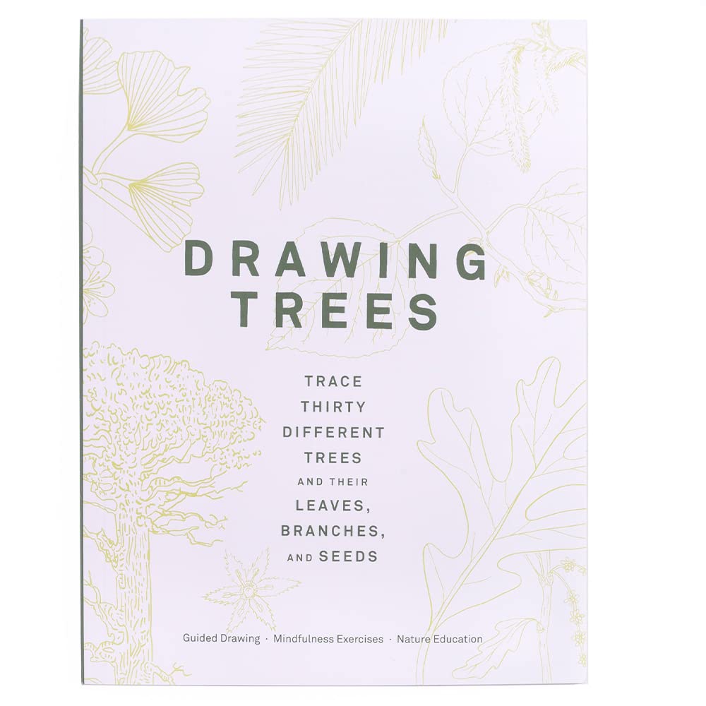 Drawing Trees: Trace Thirty Different Trees and Their Leaves, Branches ...