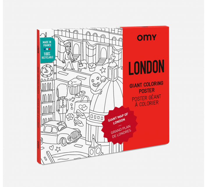 London - Giant Colouring Poster – Popbox shop