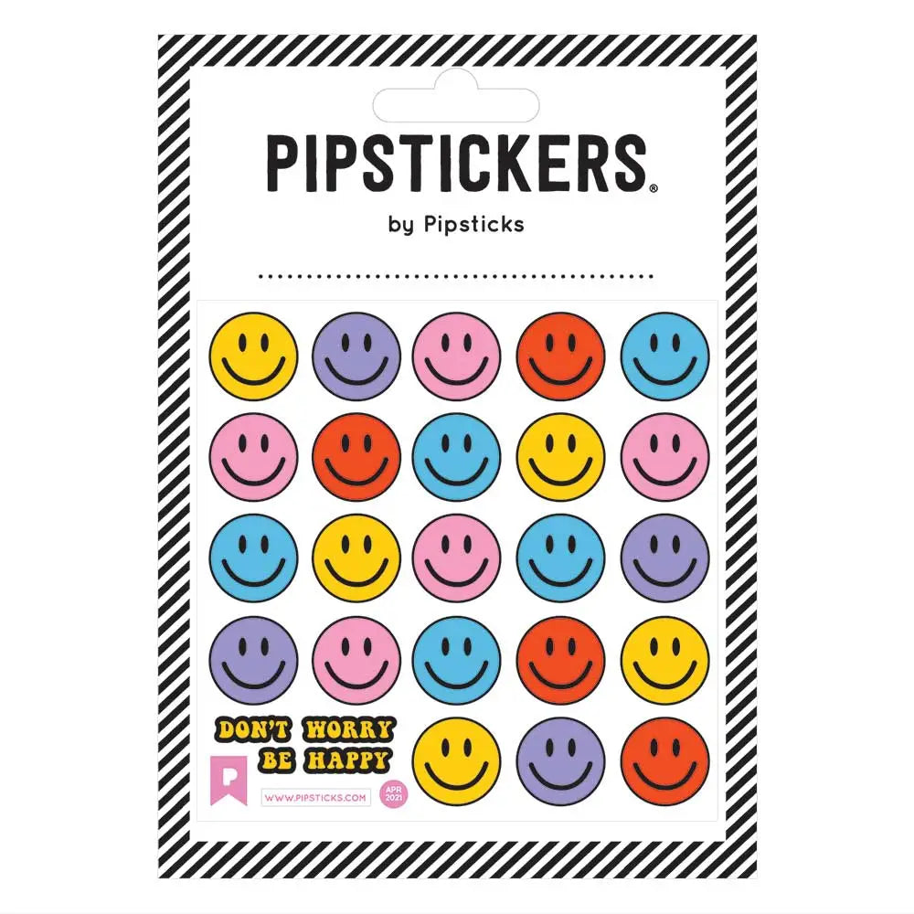 Fuzzy Smiley Faces Stickers – Popbox shop